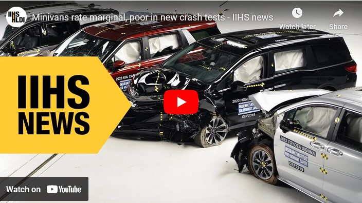 Minivans Disappoint When it Comes to Rear Seat Safety