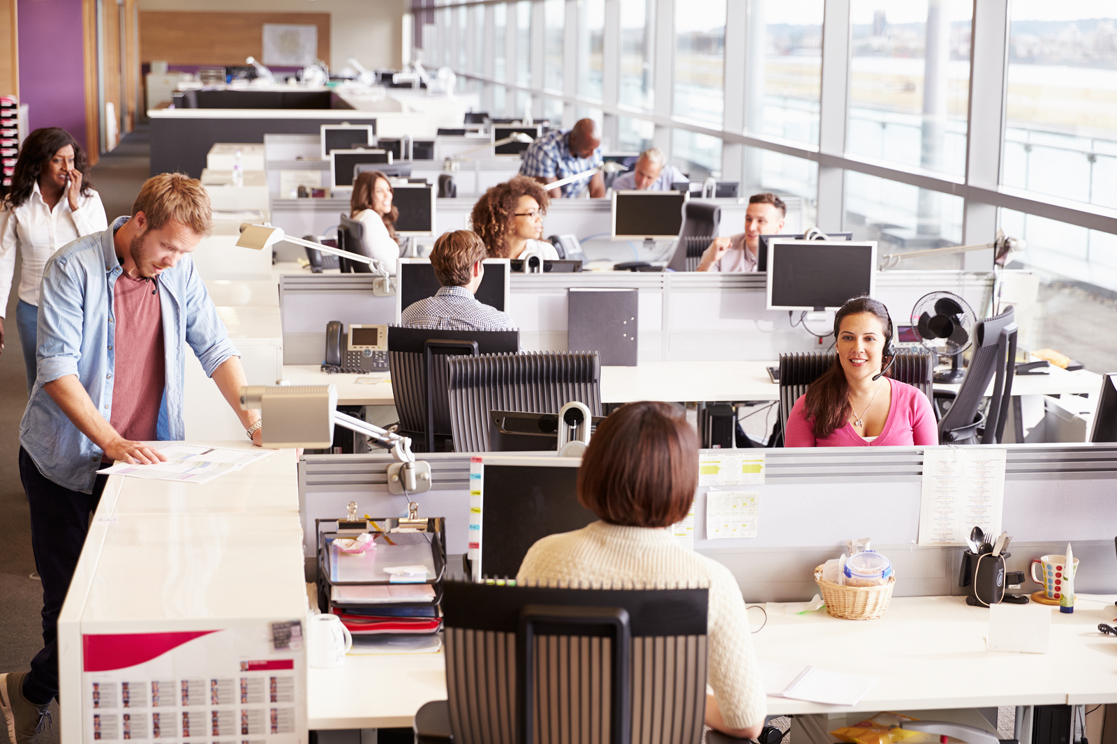 Open Office Layouts Have Adverse Impact: Research