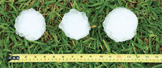 Severe Midwest Storms Result in Baseball Size Hail